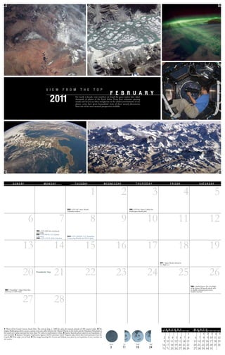 International Space Station calendar 2011 | PDF | Space and Astronomy ...
