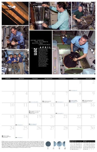 International Space Station calendar 2011 | PDF | Space and Astronomy ...