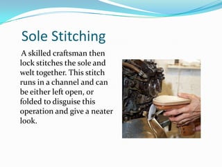 Shoes manufecturing | PPTX