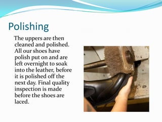 Shoes manufecturing | PPTX
