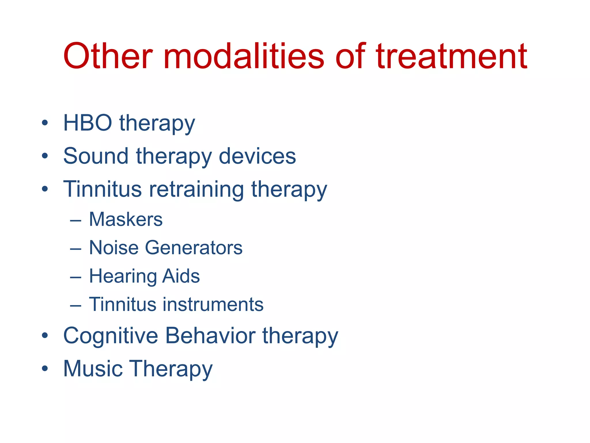Tinnitus | PPT