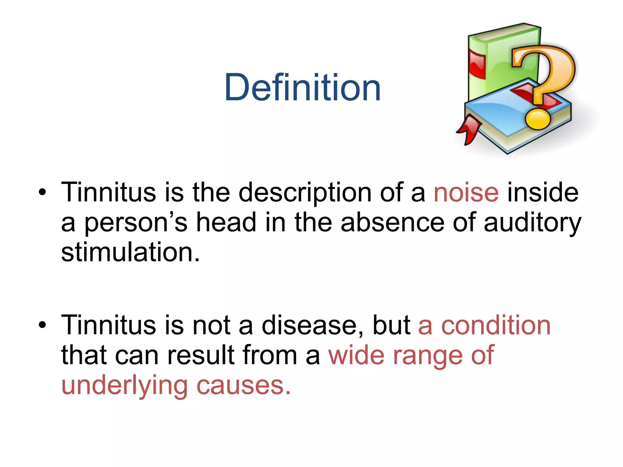 Tinnitus | PPT