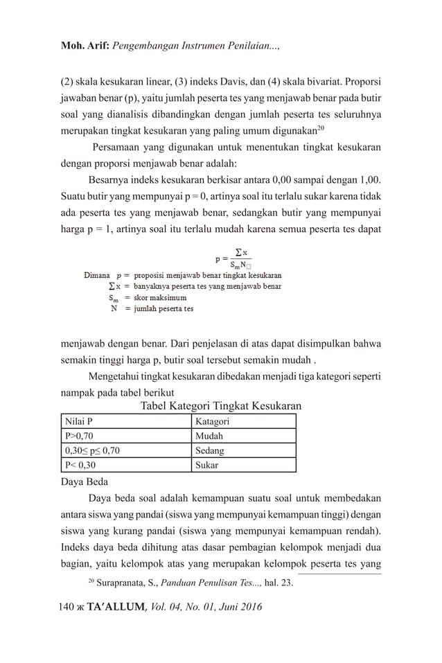 PENGEMBANGAN INSTRUMEN PENILAIAN MAPEL SAINS MELALUI PENDEKATAN ...