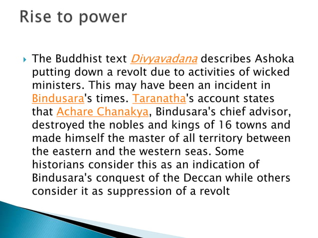 MAURYAN EMPIRE ASHOKA | PPT