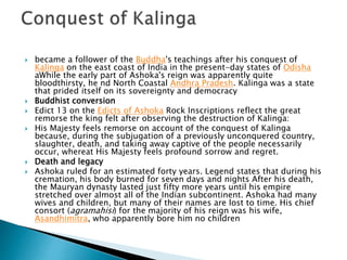 MAURYAN EMPIRE ASHOKA | PPT