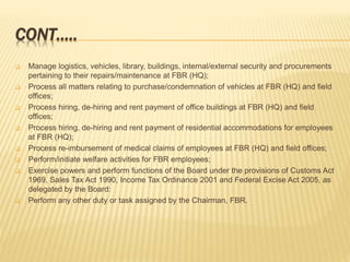 Federal Board of Revenue | PPTX