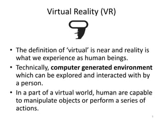 Virtual Reality in Health care | PPTX