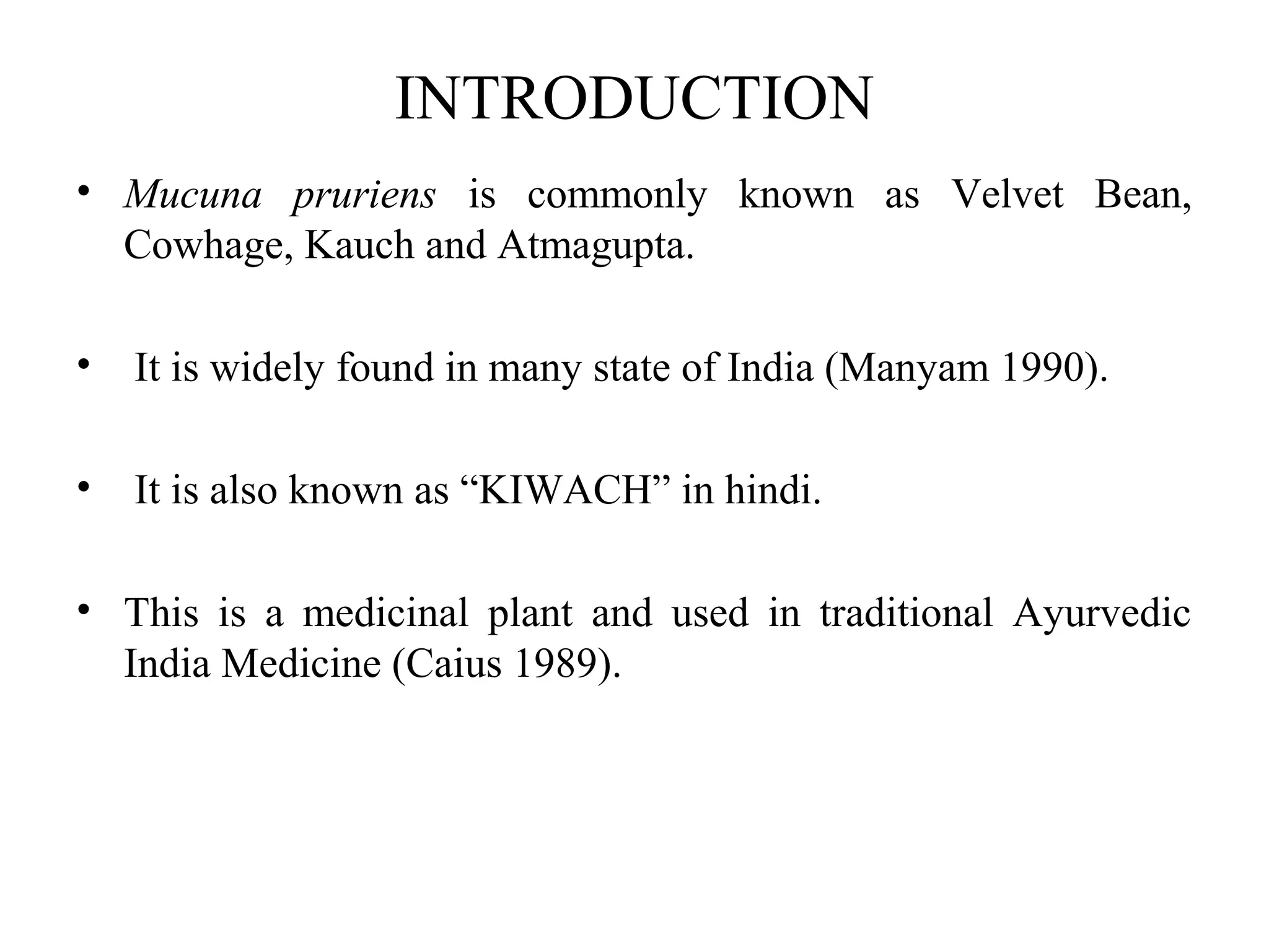 FORMULATION AND OPTIMIZATION OF L-DOPA EXTRACT TABLET FROM MUCUNA ...