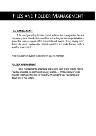 Computer Fundamental | PDF