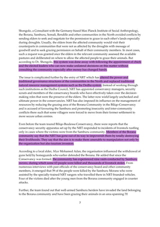 Fact finding report on the NRT's operations in Biliqo-Buulessa ...