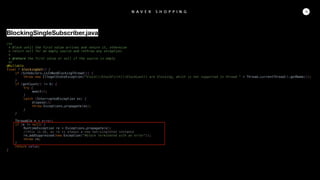 .block() 은 신중하게 | PPT