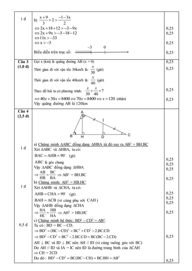 Đề Thi HK2 Toán 8 - THCS Phạm Đình Hổ | DOCX