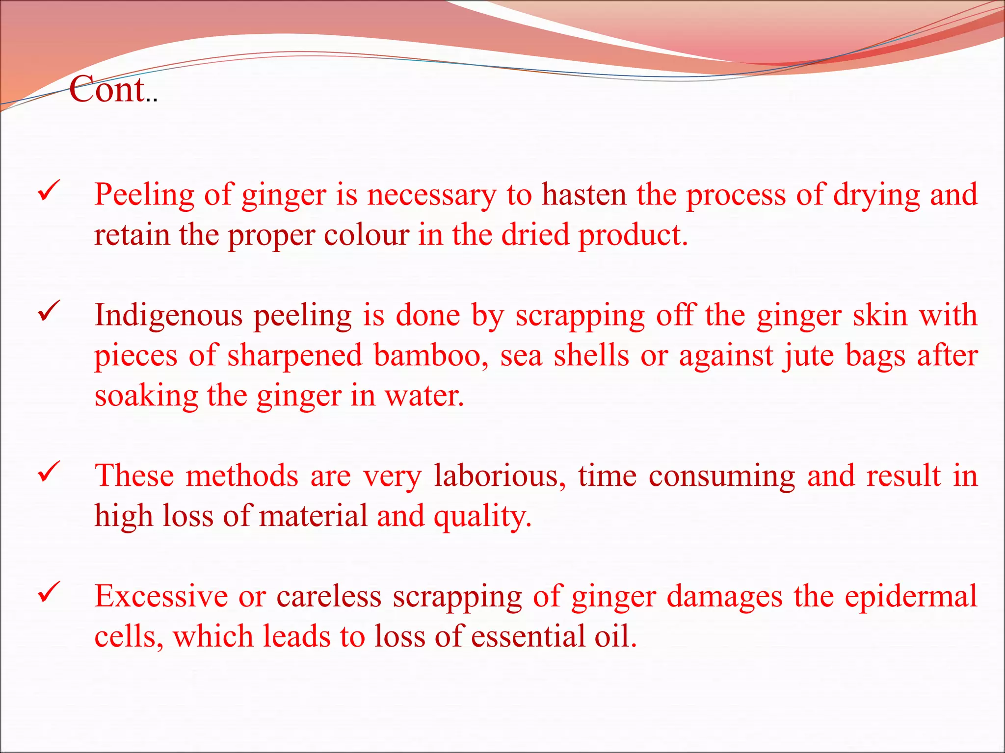 GINGER PEELING.ppt