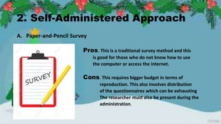 Conducting the Survery, Experiments, and Observations | PPTX