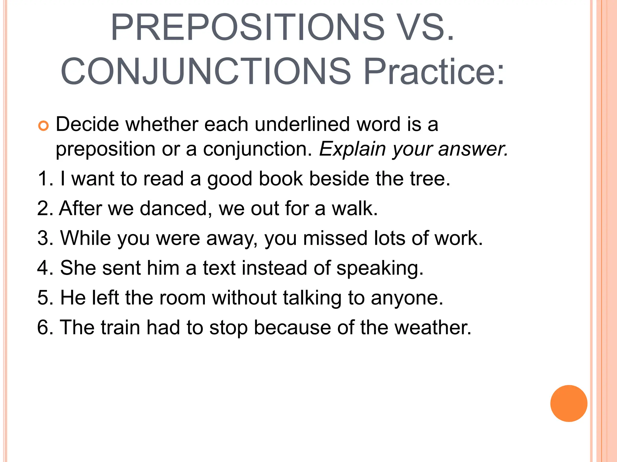 Parts of speech for students to learn easy | PPT
