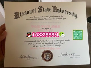 Missouri State University degree offer diploma Transcript | PDF