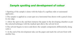PAPER CHROMATOGRAPHY BY Rx PHARMEDICO | PPTX