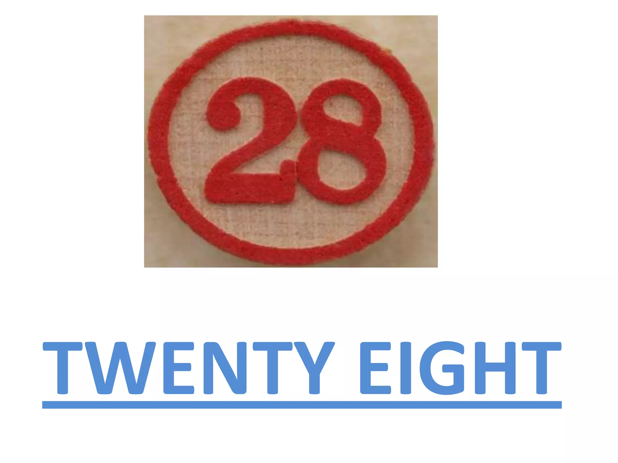 ENGLISH NUMBERS IN WORDS | PPTX