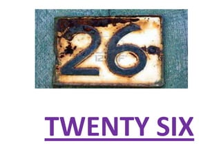 ENGLISH NUMBERS IN WORDS | PPTX