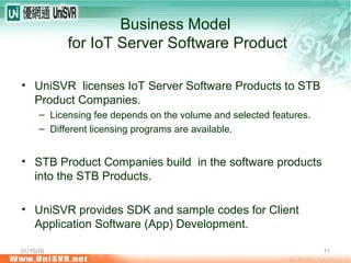 Set up box can become home IoT server | PPT | Cloud Computing | Internet
