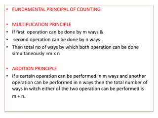 PERMUTATION & COMBINATION | PPTX