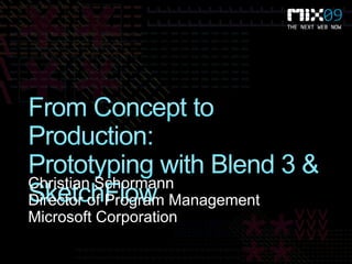 Sketch Flow: From Concept to Production | PPTX