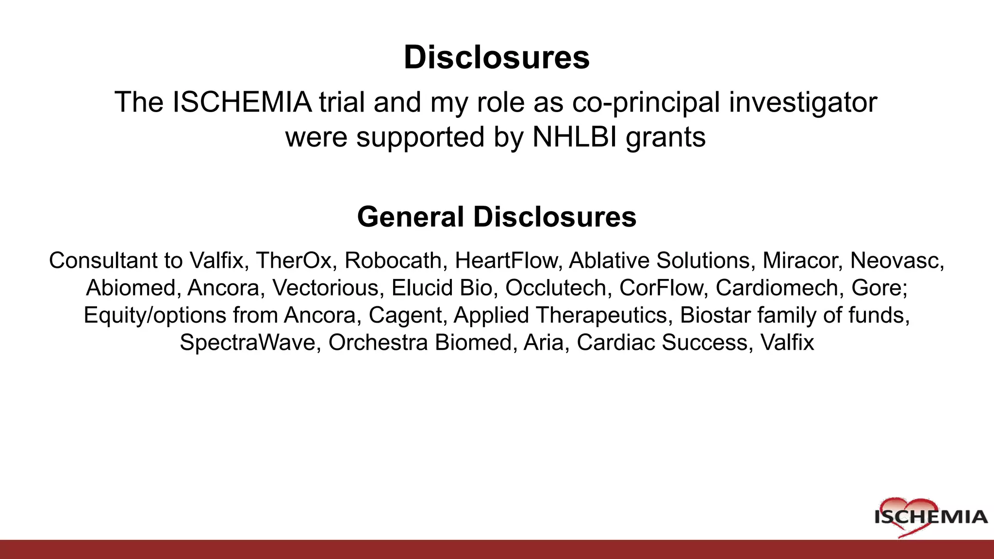 Ischemia Trial | PDF