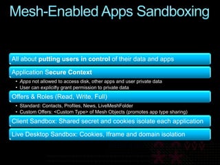 Mesh-Enabled Web Applications | PPT