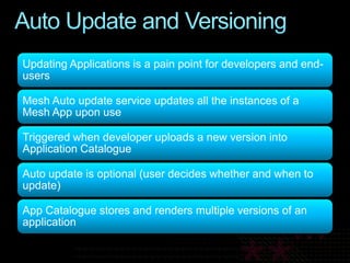 Mesh-Enabled Web Applications | PPT