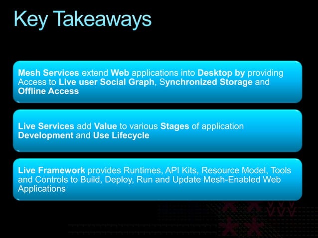 Mesh-Enabled Web Applications | PPT