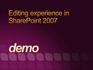 Anatomy of a Dynamic SharePoint Website | PPT