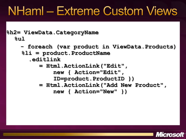 Developing ASP.NET Applications Using the Model View Controller Pattern | PPTX