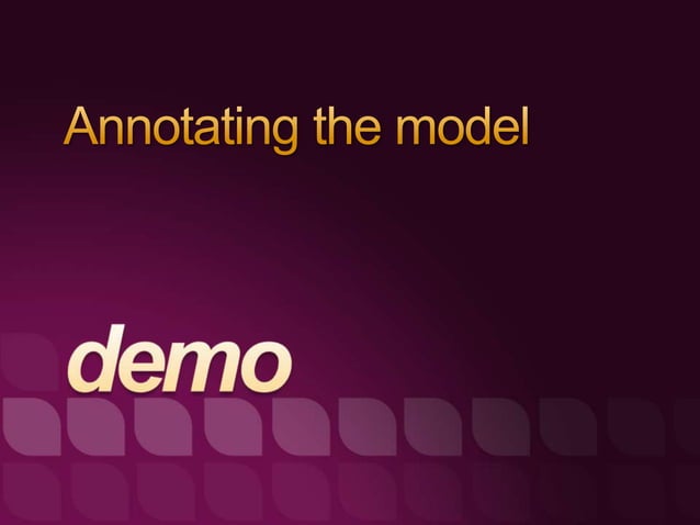 Developing Data Driven Applications Using Aspnet Dynamic Data Controls Ppt