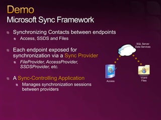 Introducing SQL Server Data Services | PPTX