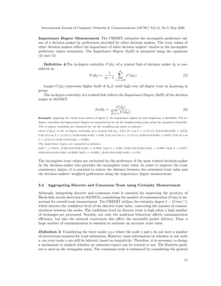Consensus Routing And Environmental Discrete Trust Based Secure AODV in MANETs | PDF