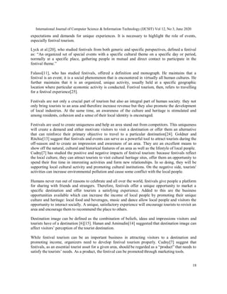 Using Social Media as A Tool for Promoting Festival Tourism | PDF