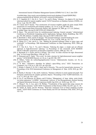 HISTSFC: Optimization for ND Massive Spatial Points Querying | PDF