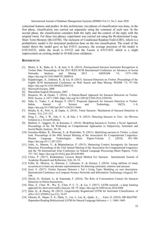 Sarcasm Detection Beyond using Lexical Features | PDF