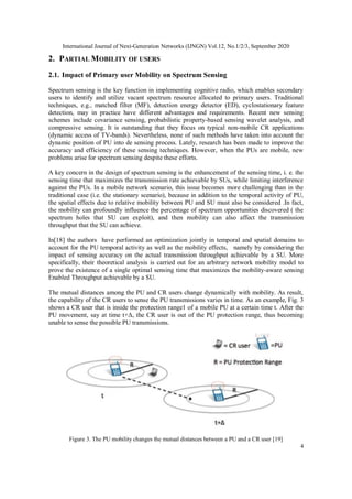 Mobile Primary User in Cognitive Radio State of the Arts and Recent Advances | PDF | Internet of ...