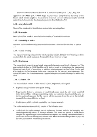 ONTOLOGY-BASED MODEL FOR SECURITY ASSESSMENT: PREDICTING CYBERATTACKS THROUGH THREAT ACTIVITY ...