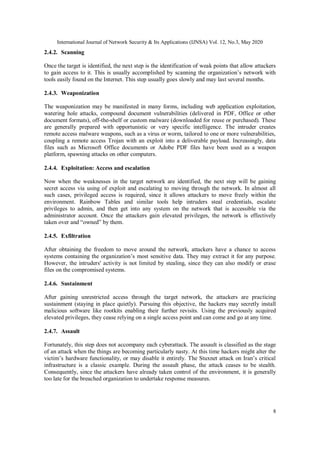 ONTOLOGY-BASED MODEL FOR SECURITY ASSESSMENT: PREDICTING CYBERATTACKS ...