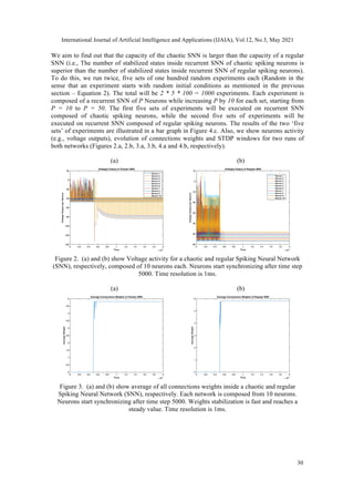 A STDP RULE THAT FAVOURS CHAOTIC SPIKING OVER REGULAR SPIKING OF NEURONS | PDF