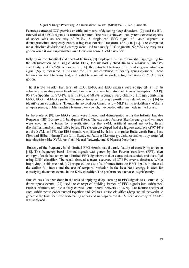 Computer Aided Detection Of Obstructive Sleep Apnea From Eeg Signals Pdf