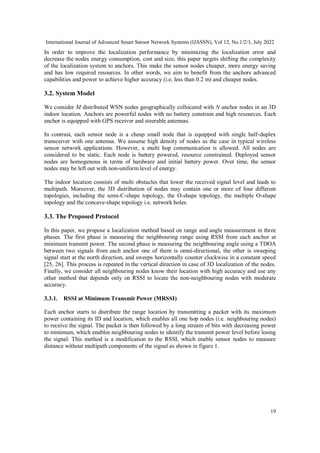 WIRELESS SENSOR NETWORK LOCALIZATION IN 3D USING STEERABLE ANCHORS’ ANTENNAS | PDF