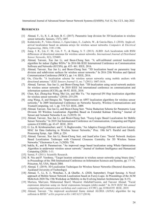 WIRELESS SENSOR NETWORK LOCALIZATION IN 3D USING STEERABLE ANCHORS’ ANTENNAS | PDF
