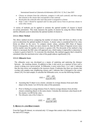 CLUSTERING AN AFRICAN HAIRSTYLE DATASET USING PCA AND K-MEANS | PDF