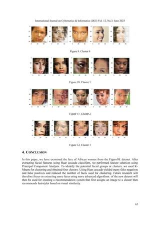 CLUSTERING AN AFRICAN HAIRSTYLE DATASET USING PCA AND K-MEANS | PDF