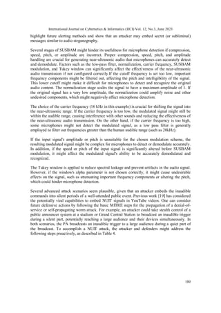 NUANCE: NEAR ULTRASOUND ATTACK ON NETWORKED COMMUNICATION ENVIRONMENTS ...