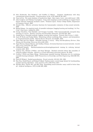 An Ensemble Approach To Improve Homomorphic Encrypted Data Classification Performance | PDF