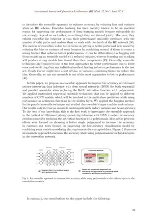 An Ensemble Approach To Improve Homomorphic Encrypted Data Classification Performance | PDF